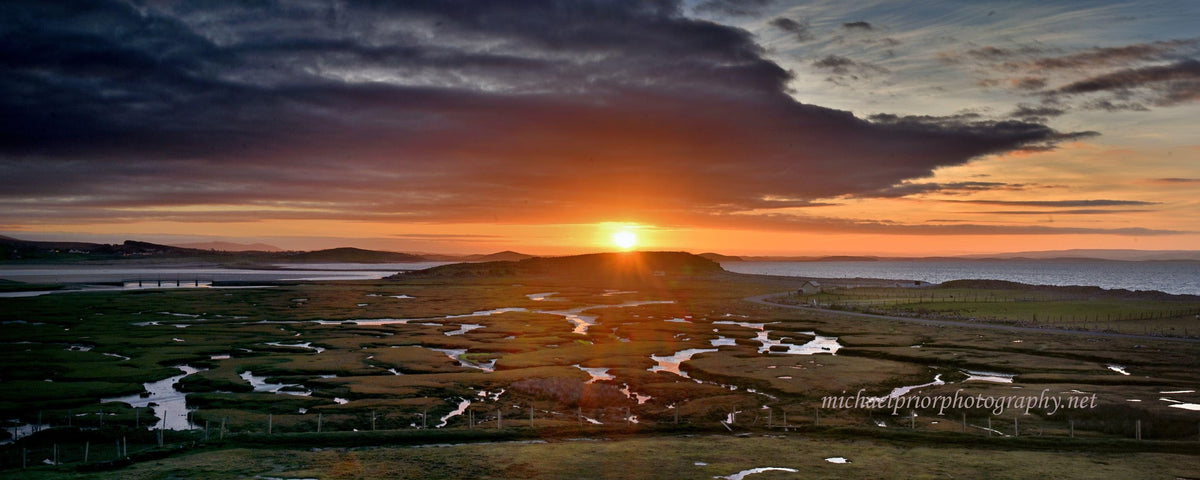 Mulranny sunrise panoramic | Michael Prior Photography