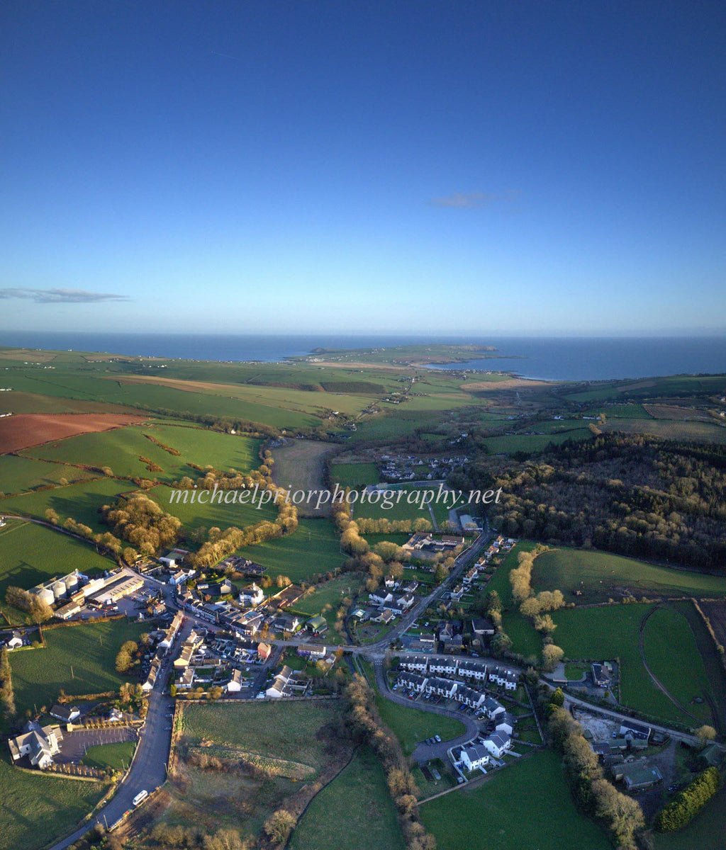 An aerial veiw of Ballinspittle | Michael Prior Photography