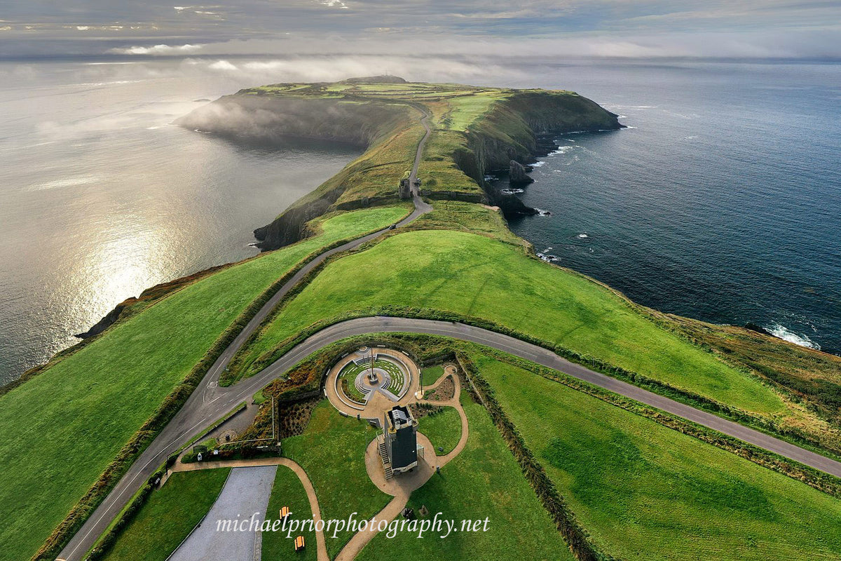 The Oldhead and the Signal tower from the air | Michael Prior Photography