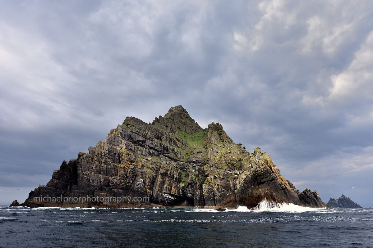Skellig Michael With The Little Skellig in the Background
