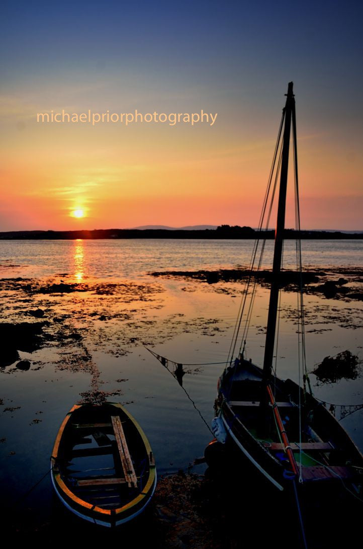 Two Boats Watching The Sunset | Michael Prior Photography